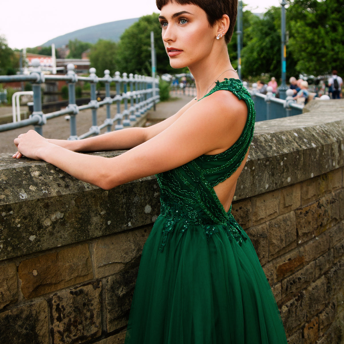 BIANCA | BEADED OPEN BACK PROM GOWN – CJE Prom